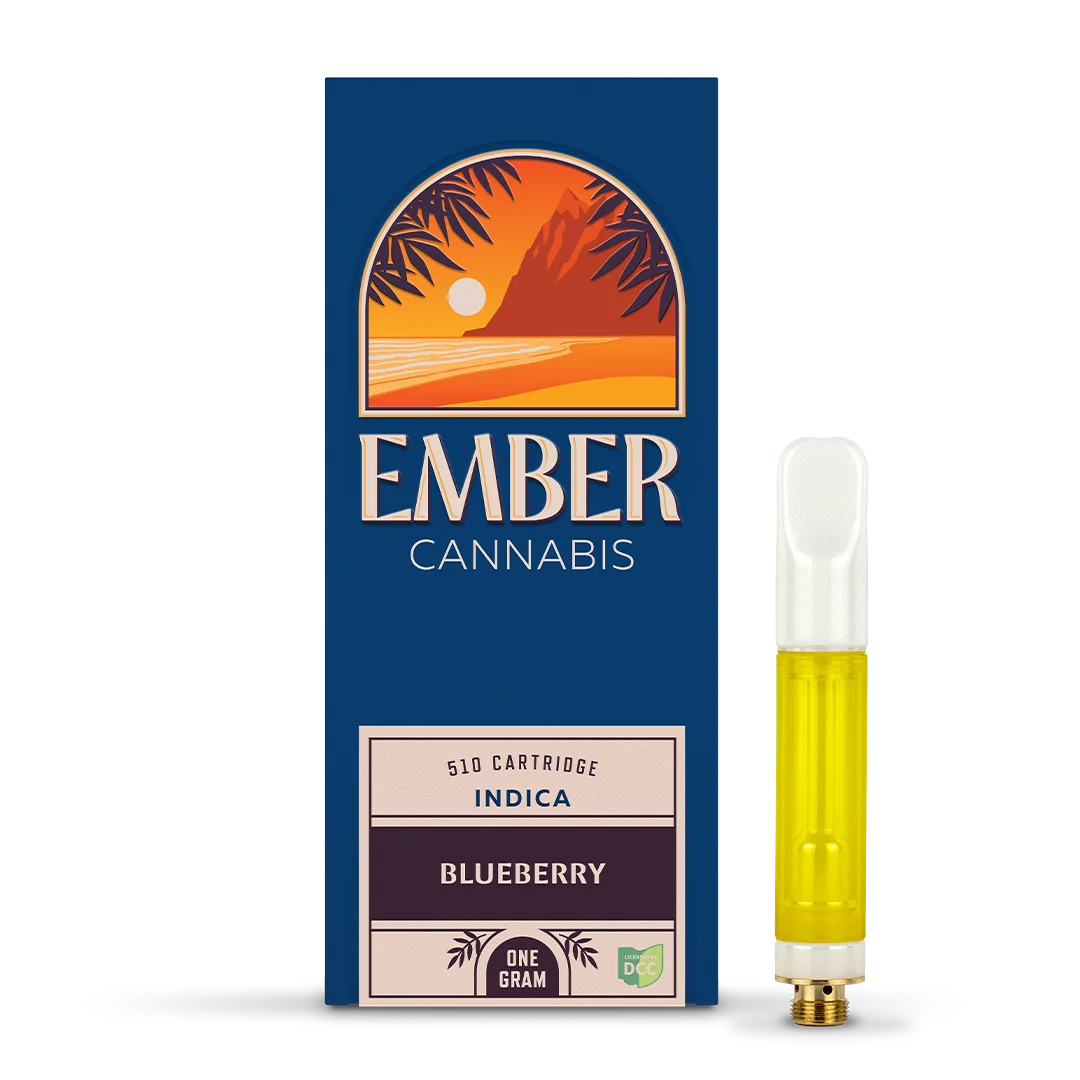 Blueberry 510 Cartridge - Ember